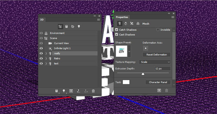 Vintage 'Saved by the Bell' Text Effect in Photoshop